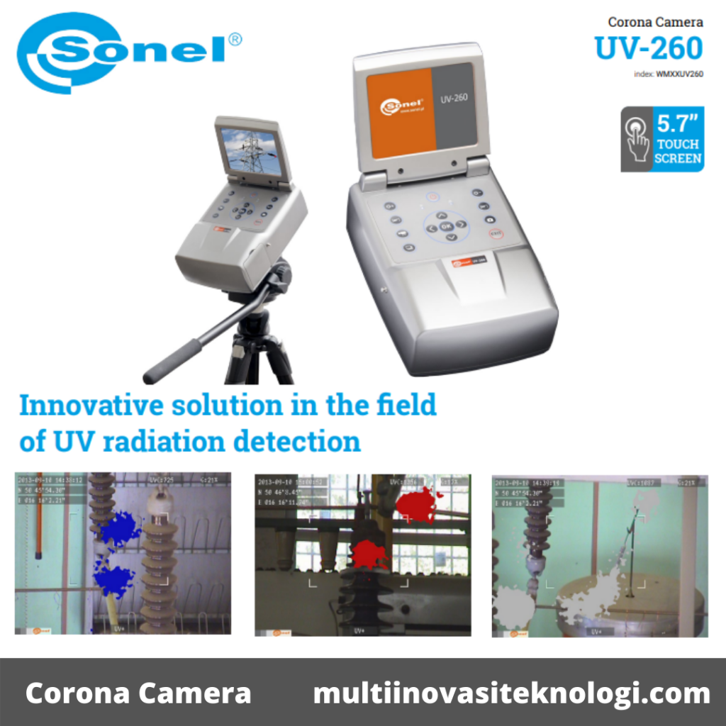 Corona Camera / UV Camera – Sonel – PT. Multi Inovasi Teknologi